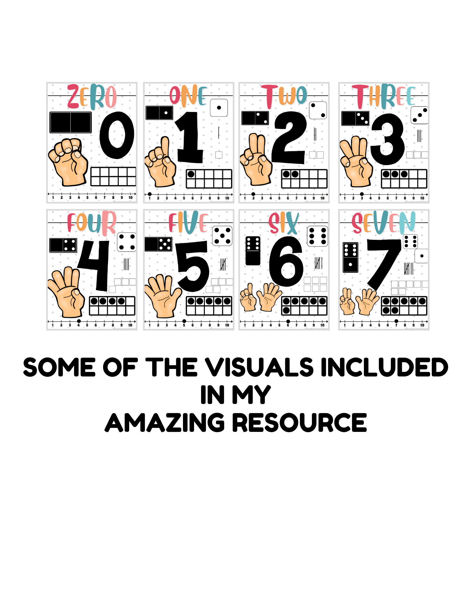 Numbers Posters | Made By Teachers