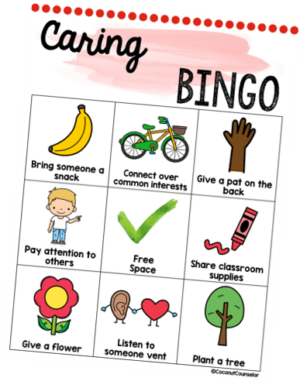 Caring Bingo Game | Made By Teachers