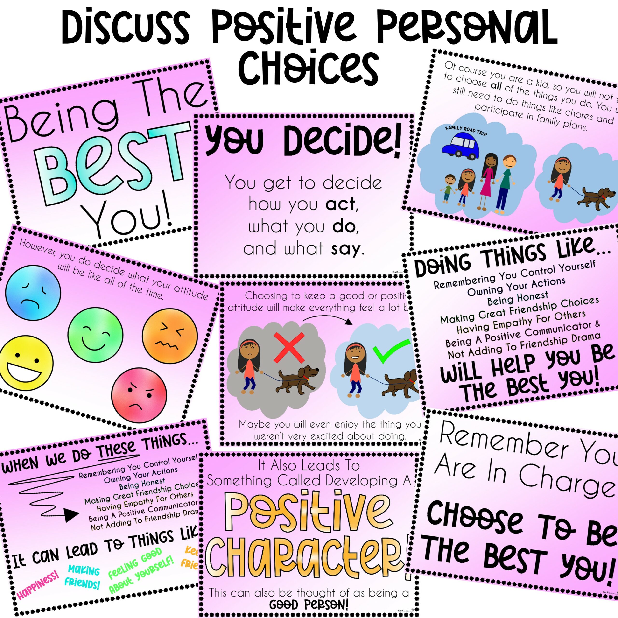 Setting Personal Growth Goals / Be The Best You Positive Character ...