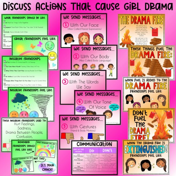 Elementary Girls Group Bundle / Curbing Girl Drama and Relational ...