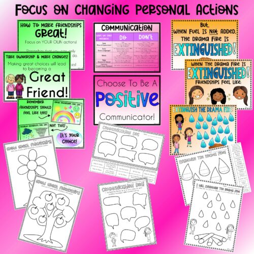 Elementary Girls Group Bundle / Curbing Girl Drama and Relational ...