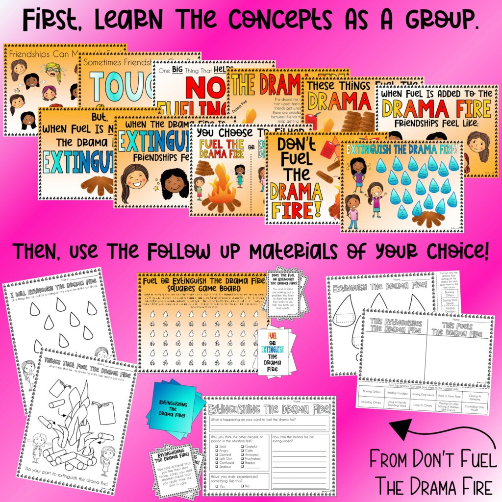 Elementary Girls Group Bundle / Curbing Girl Drama and Relational ...