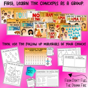 Elementary Girls Group Bundle / Curbing Girl Drama and Relational ...