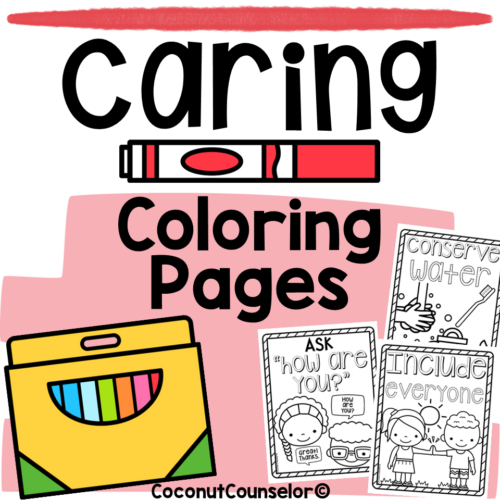 Caring Coloring Pages | Made By Teachers