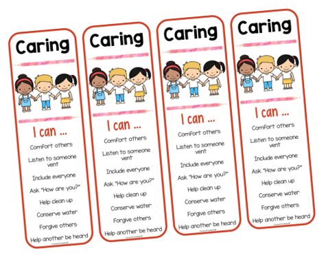 Caring Bookmark | Made By Teachers