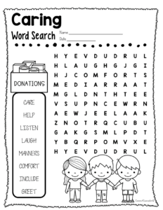 Caring Worksheets | Made By Teachers