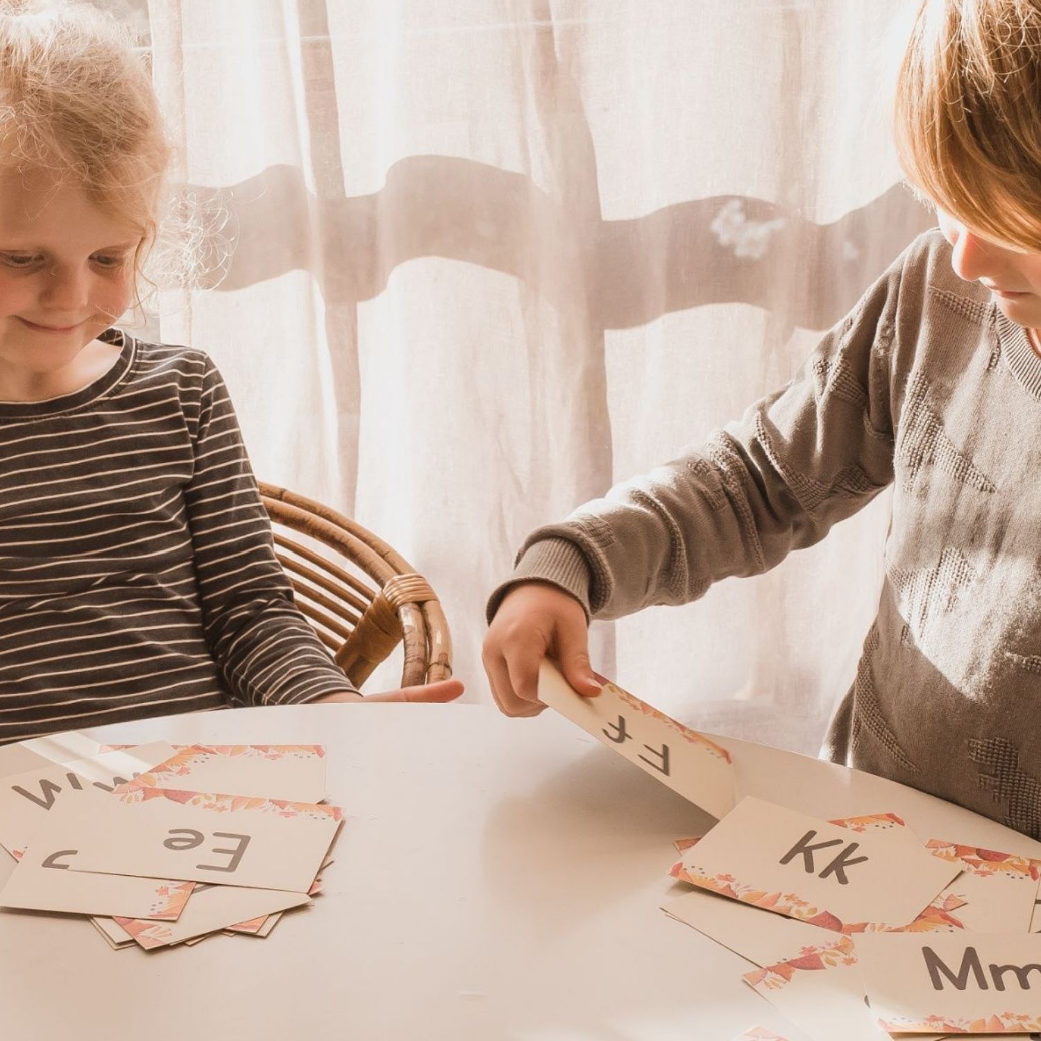Alphabet Classroom Decor - ABC Word Wall Letter Flashcards - Fall ...