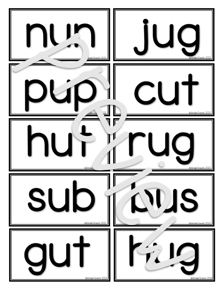 CVC Short Vowel Kaboom Bundle | Made By Teachers