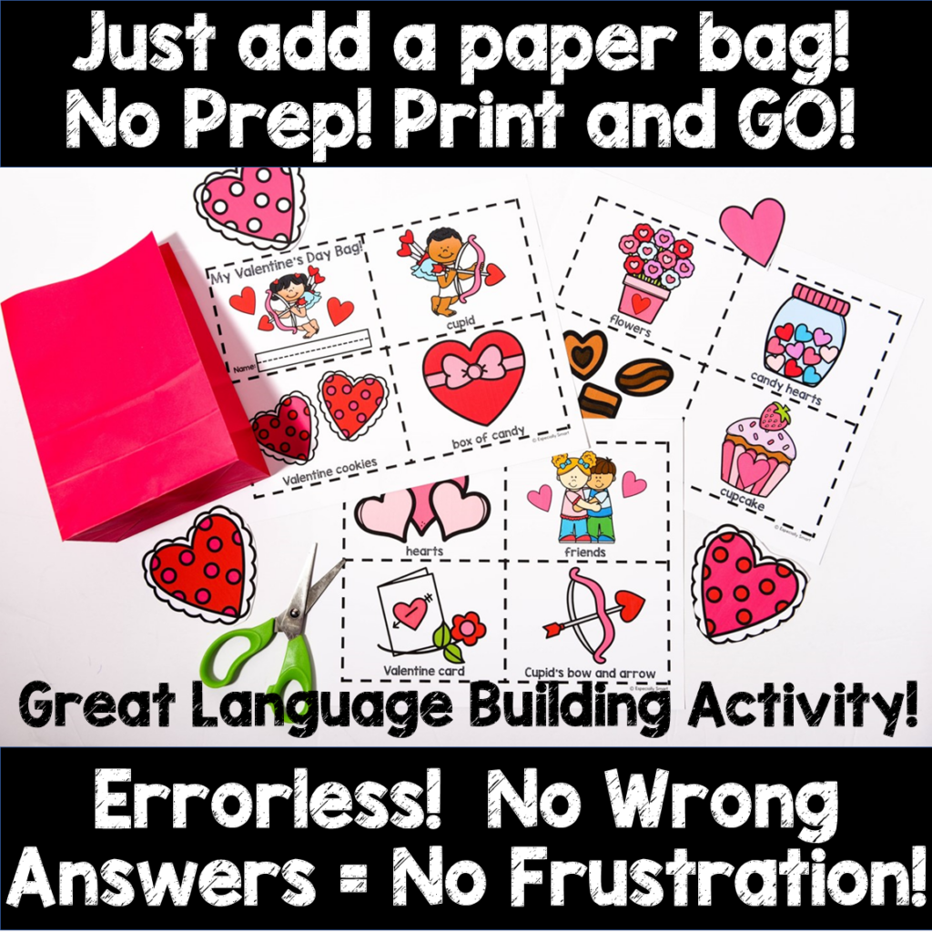 Valentine's Day Learning Bag Easy Craft Activity | Made By Teachers
