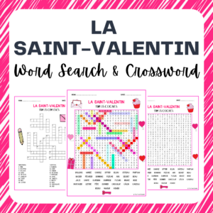 FRENCH Valentine's Day/La Saint-Valentin BUNDLE | Made By Teachers