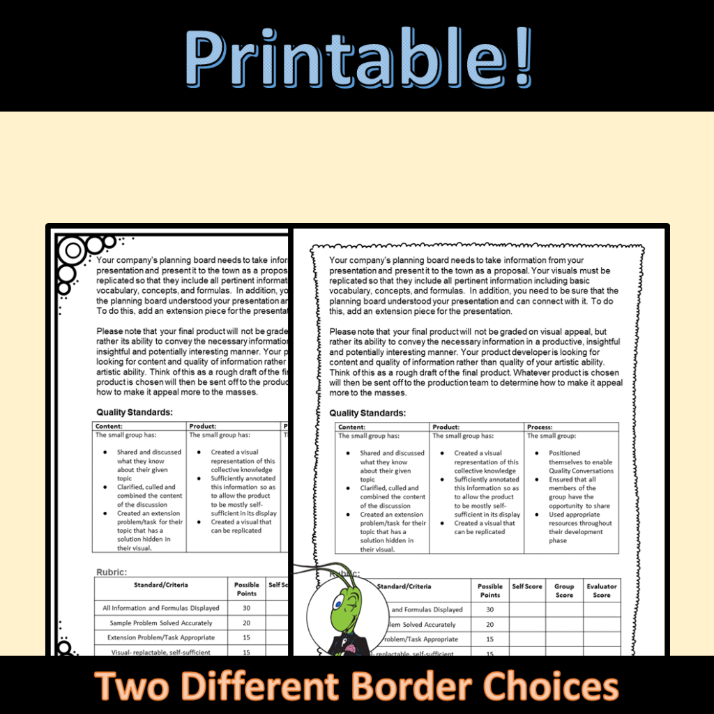 Quadrilateral and Polygon Collaborative PBL Geometry | Made By Teachers