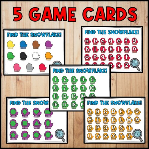 Digital Hide & Seek | Find the Snowflake | Letters Numbers Shapes ...