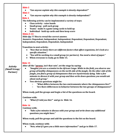 8th Science Lesson Factors That Influence Growth OAS 8.LS1.5 NGSS MS ...