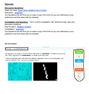 8th Science Lesson Mutations OAS 8.LS3.1 NGSS MS-LS3-1 | Made By Teachers