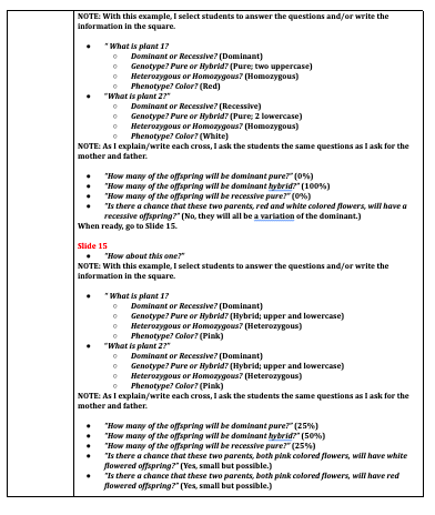8th Science Lesson Asexual & Sexual Reproduction OAS 8.LS3.2 NGSS MS ...