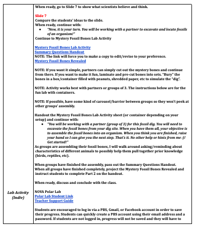 8th Science Lesson Fossil Record OAS 8.LS4.1 NGSS MS-LS4-1 | Made By ...