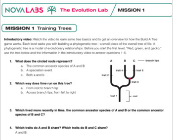 8th Science Lesson Patterns of Similarity OAS 8.LS4.3 NGSS MS-LS4-3 ...