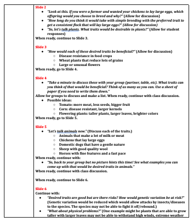 8th Science Lesson Artificial Selection OAS 8.LS4.5 NGSS MS-LS4-5 ...