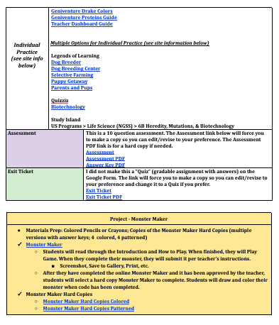 8th Science Lesson Artificial Selection OAS 8.LS4.5 NGSS MS-LS4-5 ...