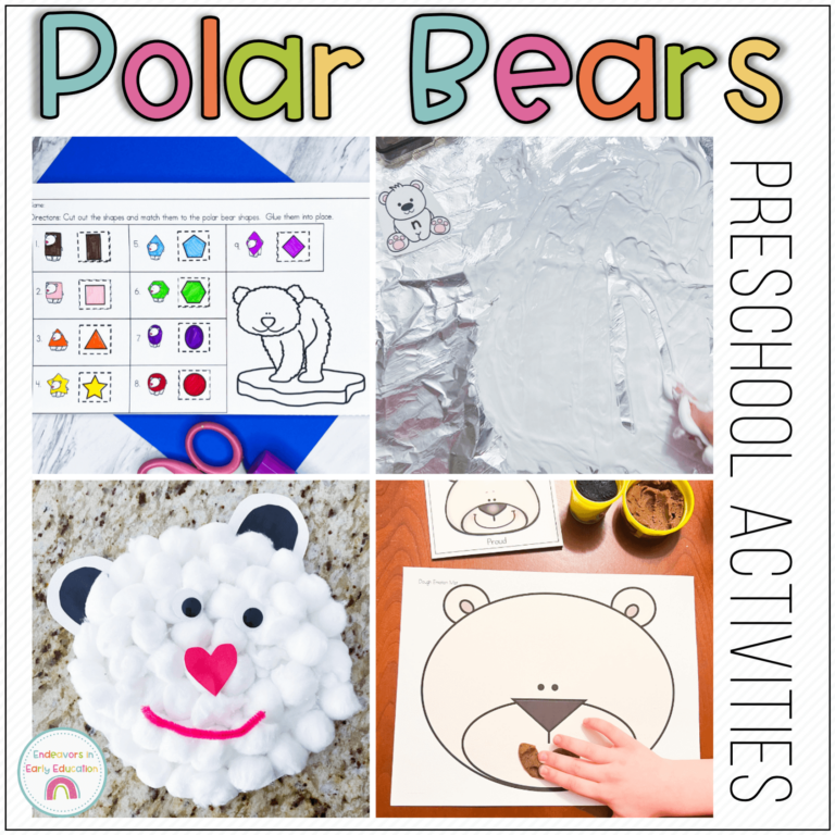 Preschool Polar Bear Unit | Made By Teachers