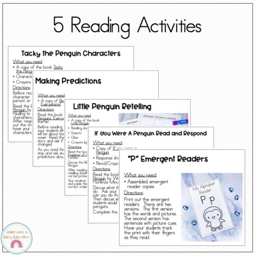 Penguin Unit Preschool | Made By Teachers