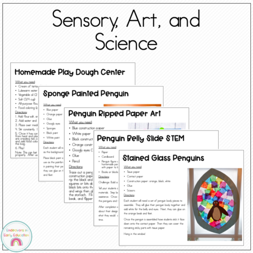 Penguin Unit Preschool | Made By Teachers