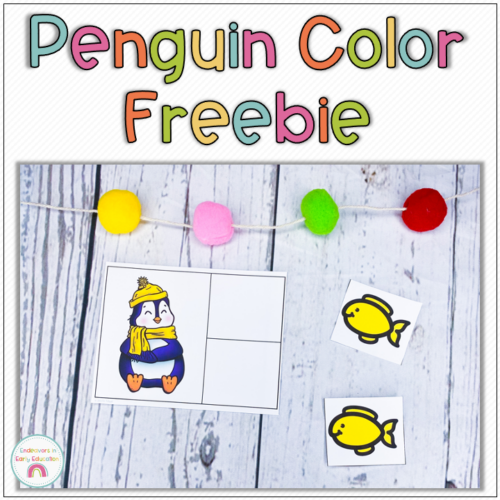 Free Penguin Color Sorting | Made By Teachers