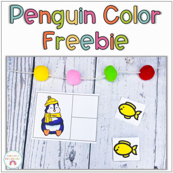 Free Penguin Color Sorting | Made By Teachers