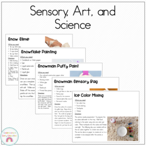 Snow Unit Preschool | Made By Teachers