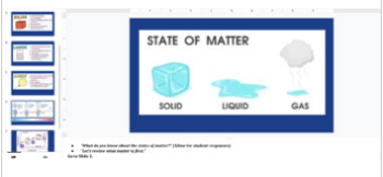 6th Science Lesson Particle Changes & Thermal Energy OAS 6.PS1.4 NGSS ...