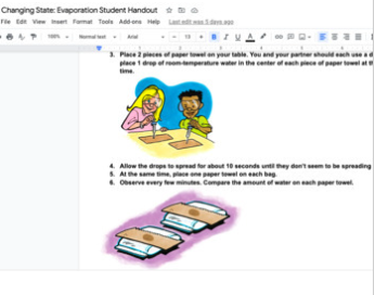 6th Science Lesson Particle Changes & Thermal Energy OAS 6.PS1.4 NGSS ...