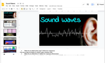 6th Science Lesson Waves & Their Applications OAS 6.PS4.2 NGSS MS-PS4-2 ...