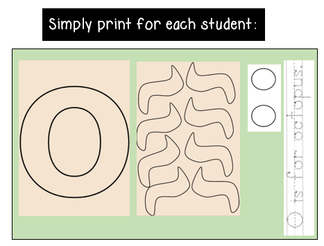 Uppercase Alphabet Letters Crafts | Beginning Sound Letter Craft ...