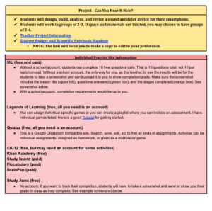 6th Physical Science Lesson Plans Bundle OAS NGSS | Made By Teachers