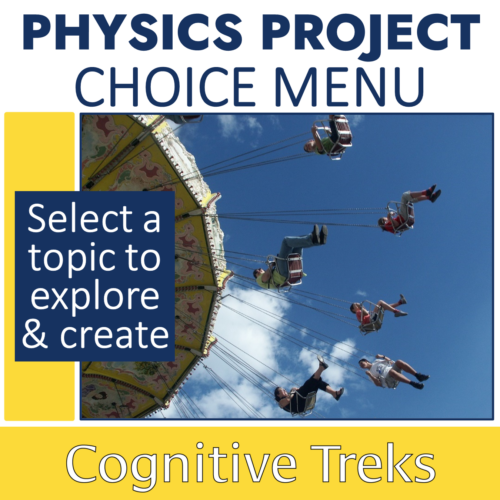 Physics Project Choice Menu | Force, Motion, Gravity, Speed, Friction ...