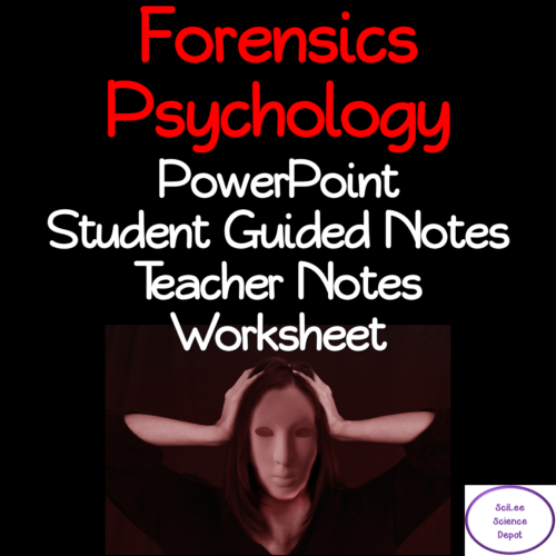 Forensics Psychology and Serial Killer Bundle | Made By Teachers