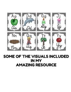 Alphabet Posters: Printed & Cursive | Made By Teachers