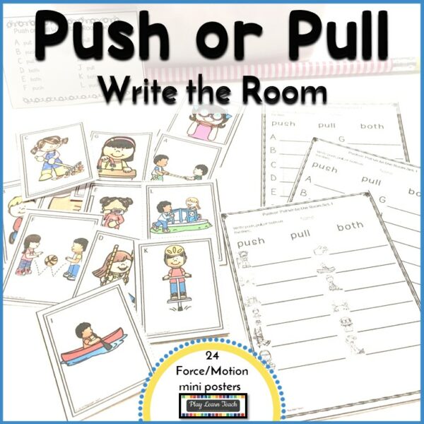 Push Pull Write the Room | Made By Teachers