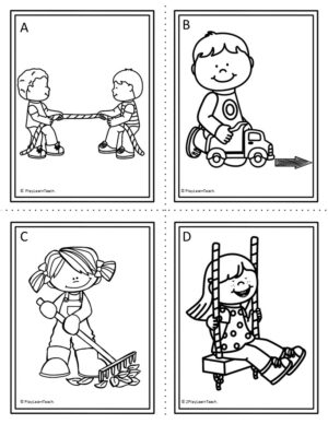 Push Pull Write the Room | Made By Teachers