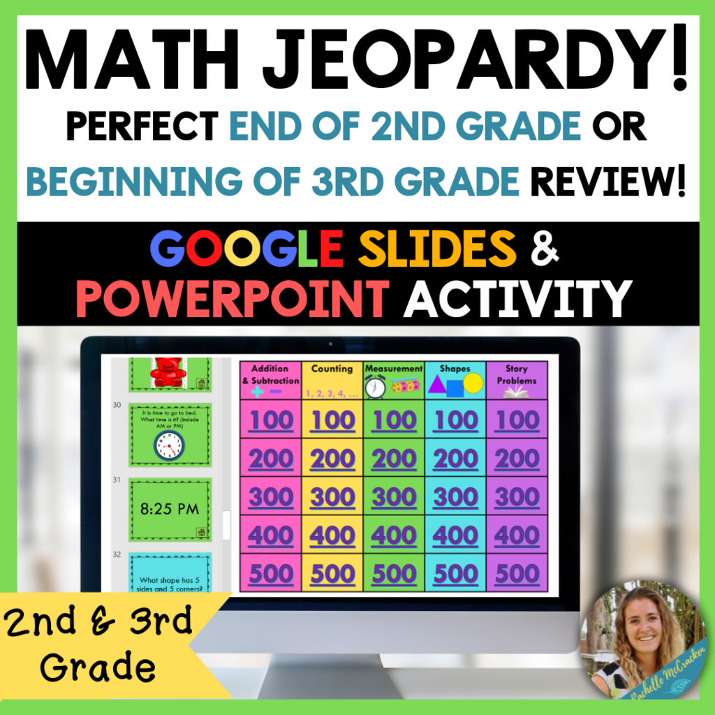 2nd Grade Math Jeopardy, Review ALL Math Skills! | Made By Teachers