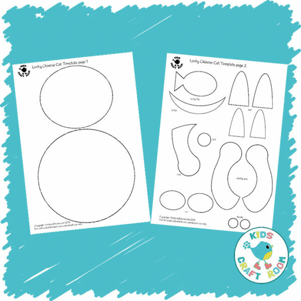 Lucky Cat Chinese New Year Craft | Made By Teachers