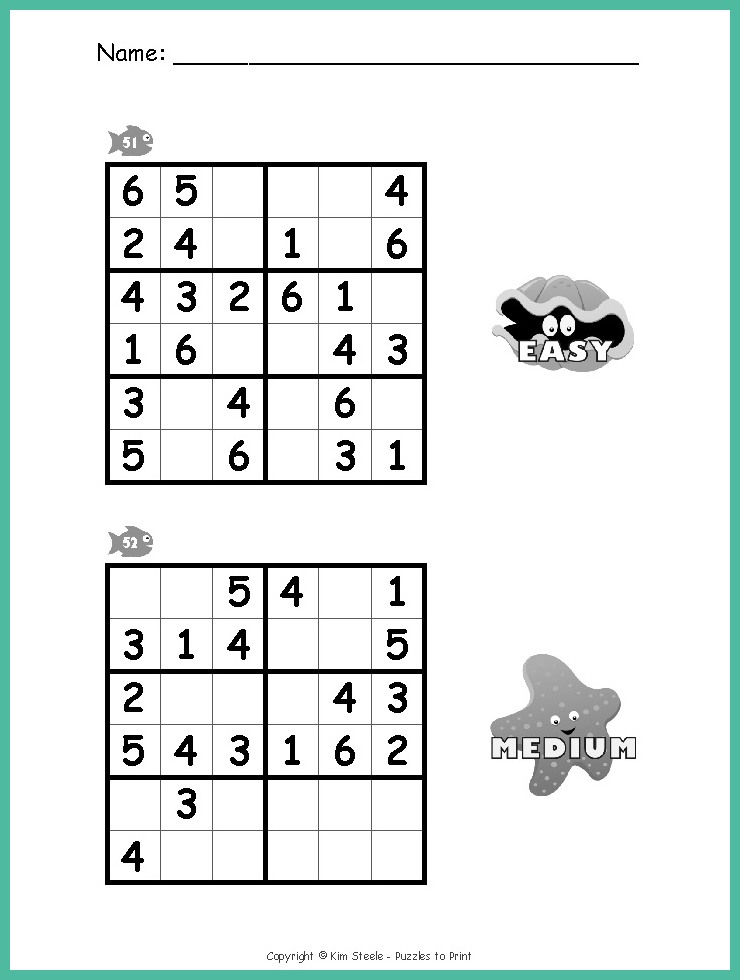 SUDOKU LOGIC PUZZLES 63 Critical Thinking Worksheet Activities Made