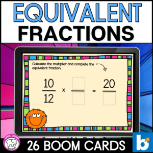 Equivalent Fractions Boom Cards | Made By Teachers