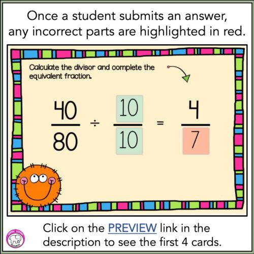Equivalent Fractions Boom Cards | Made By Teachers
