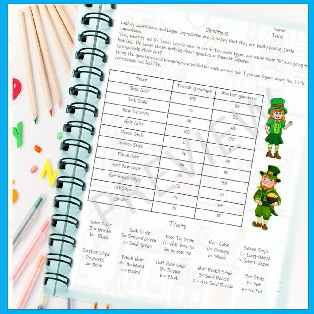 St. Patrick's Day Genetic Activities | Made By Teachers