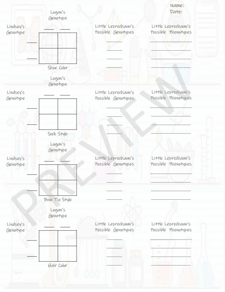 St. Patrick's Day Genetic Activities | Made By Teachers
