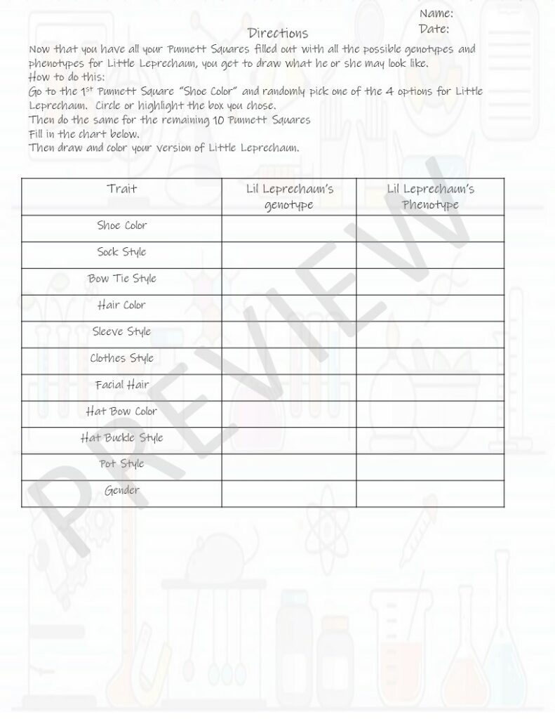St. Patrick's Day Genetic Activities | Made By Teachers
