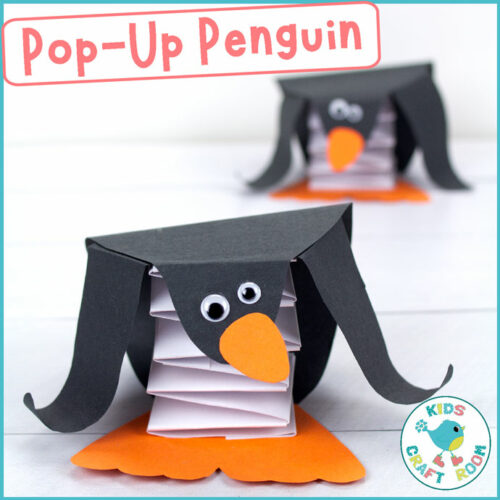 Penguin Pop-Up Craft | Made By Teachers
