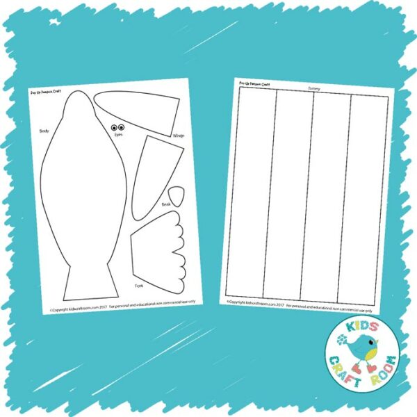 Penguin Pop-Up Craft | Made By Teachers