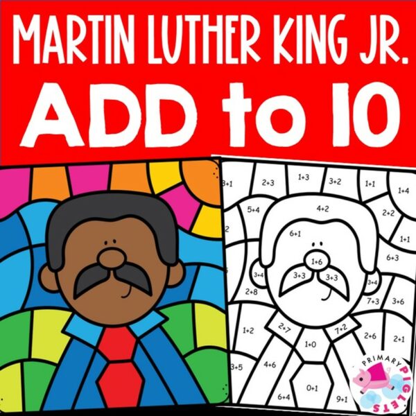 Martin Luther King Jr. Day Coloring Pages Addition to 10 Color by ...